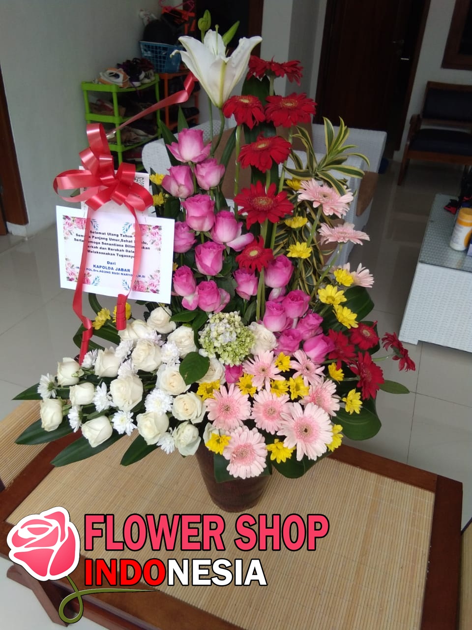 Bunga Meja Ulang Tahun - Flower Shop Indonesia
