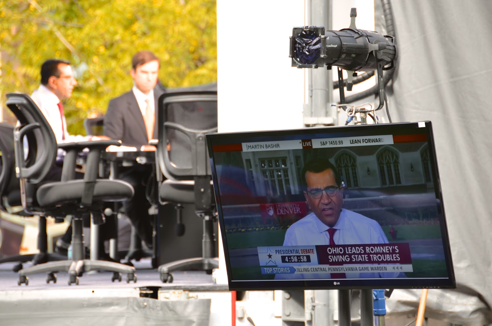 six hours on sunday: MSNBC, The Lumineers, and Mr. Potato...head?