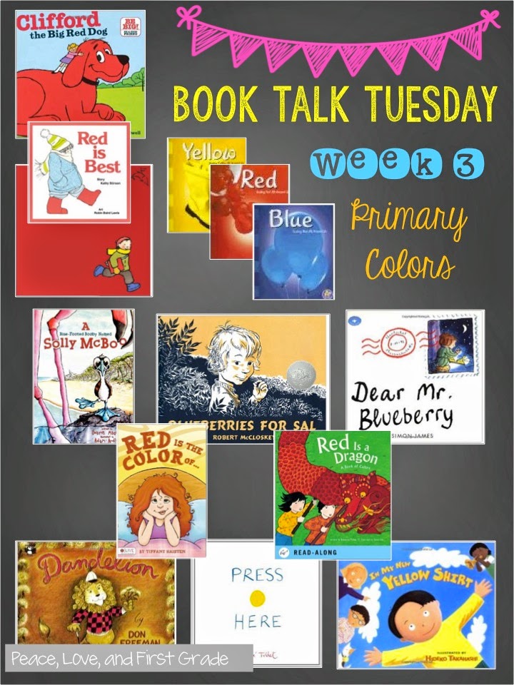 30 Books to Celebrate Color! | Peace, Love, and First Grade
