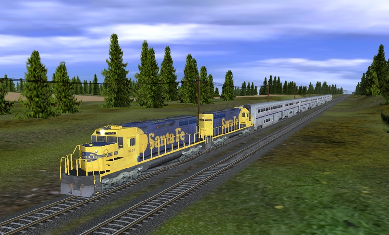 Trainz simulator 2009 demo - lasopano