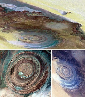 Tourism Places World Directory: Eye of the Sahara