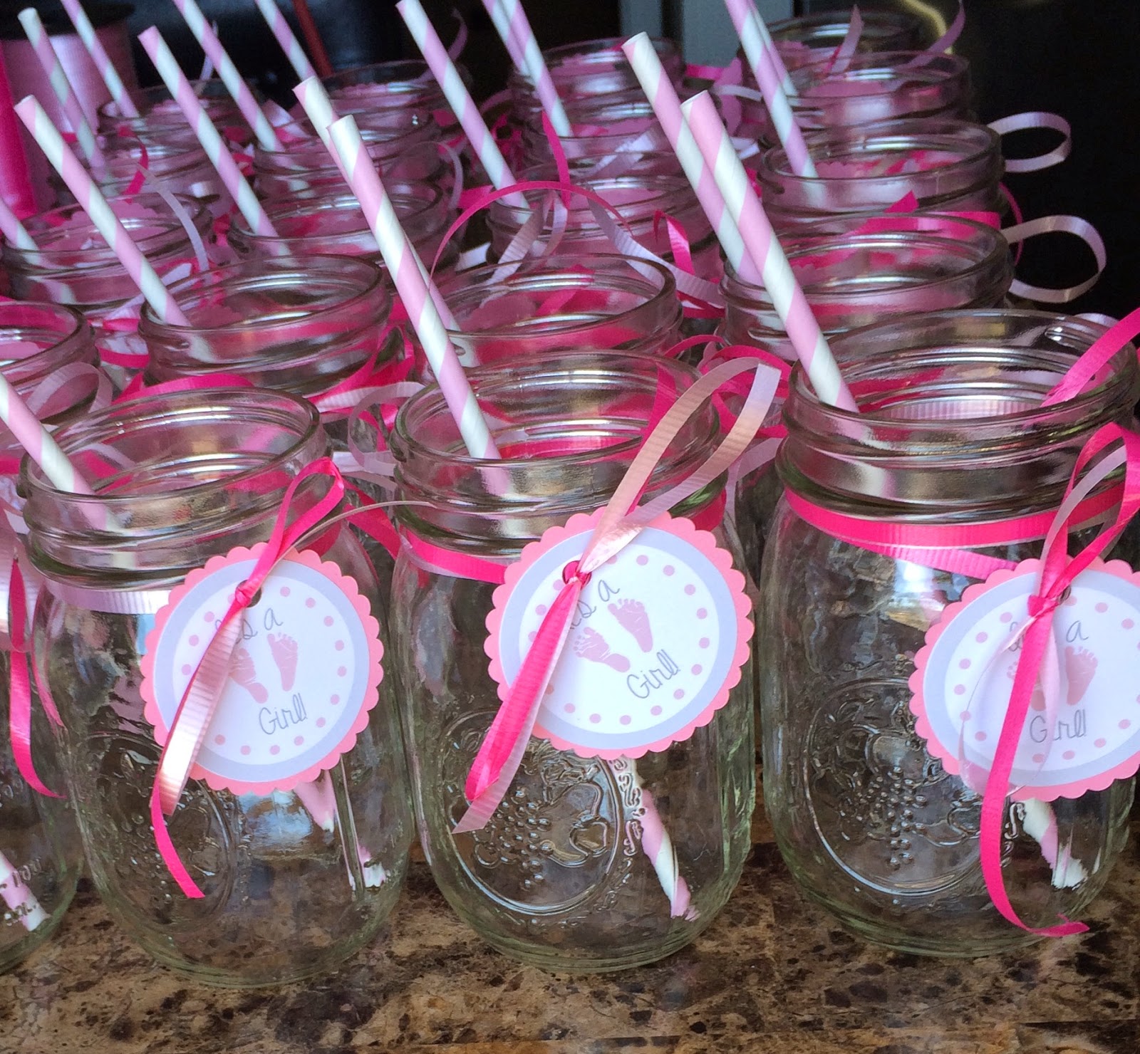 World of a first time everything-er: Pretty in Pink Rustic Baby Shower