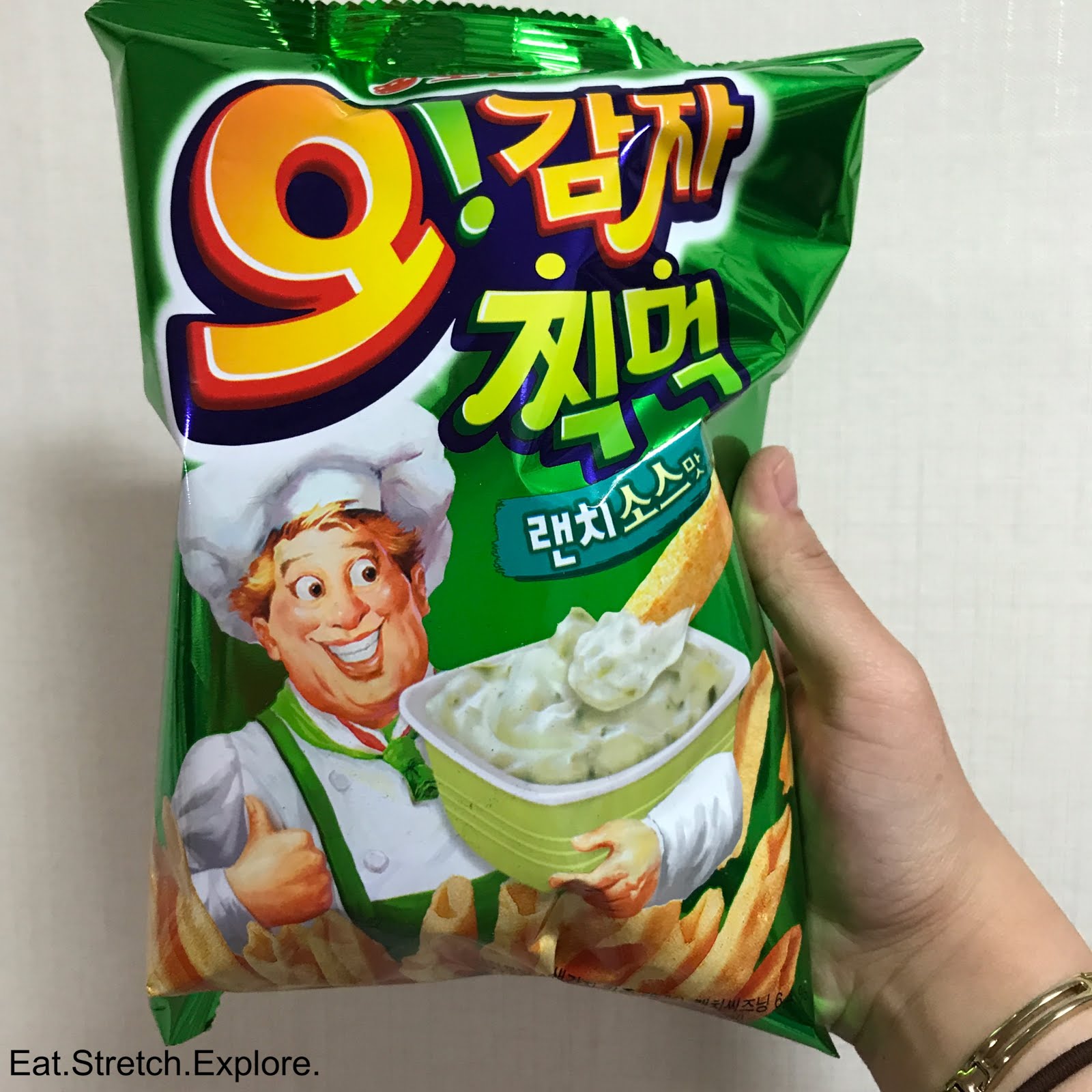 [Snack Attack Korea] Oh! Gamja Ranch Flavor - 오!감자 찍먹 랜치소스맛
