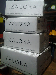 Honey2X: Happiness inside ZALORA box.