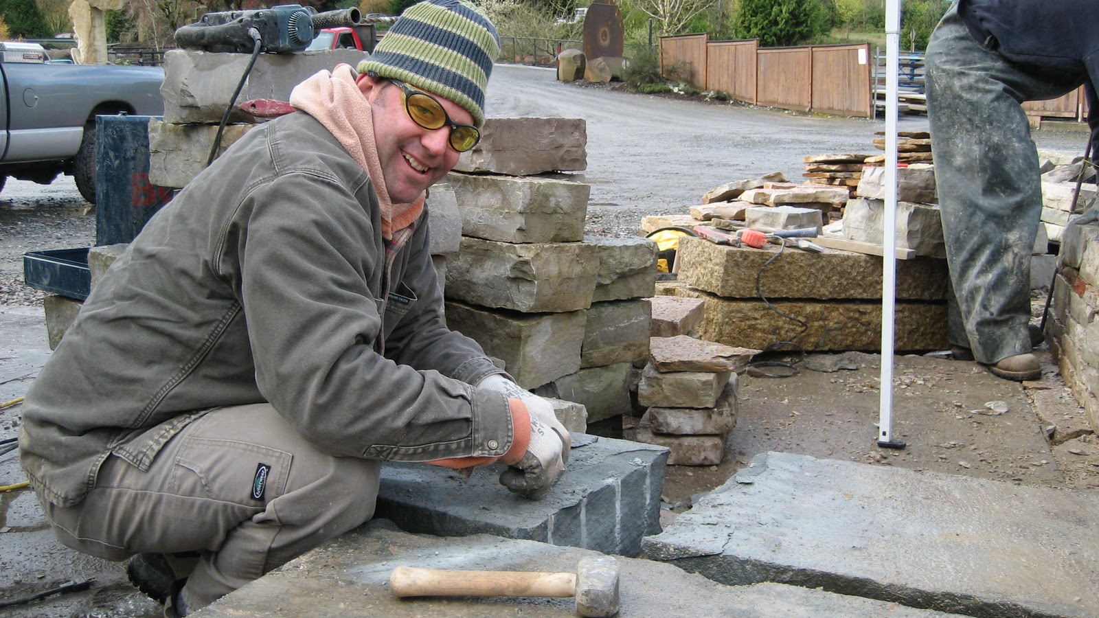 Borrowed Ground & Stone: Splitting Stone...