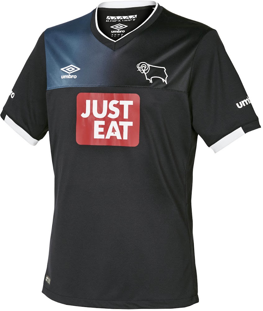 Derby County 16-17 Home, Away and Third Kits Released - Footy Headlines