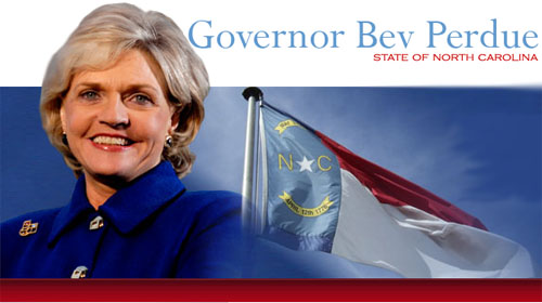 The Weather Up Here:: Letter to North Carolina Governor Perdue