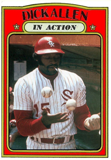 Cards That Never Were: 1972 Topps Dick Allen In Action