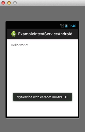 IntentService and Service - Android ~ Yair Carreno