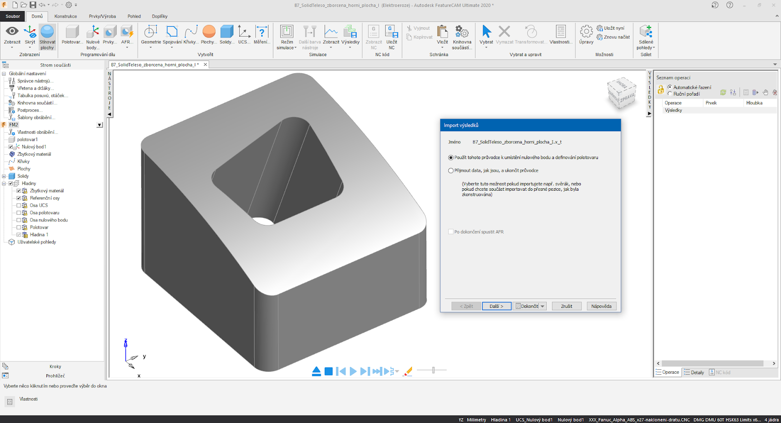 Inventor guru: Drátové řezání - EDM ve FeatureCAM 2020