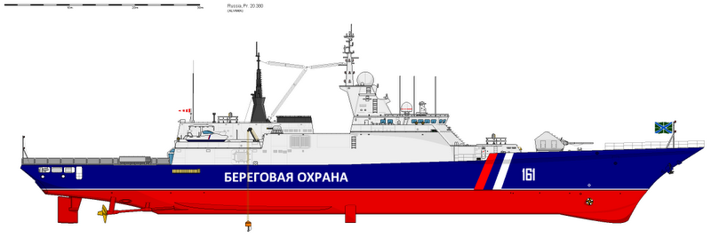 WARSHIPSRESEARCH: Russian Pr.20380 Goast Guard vessel