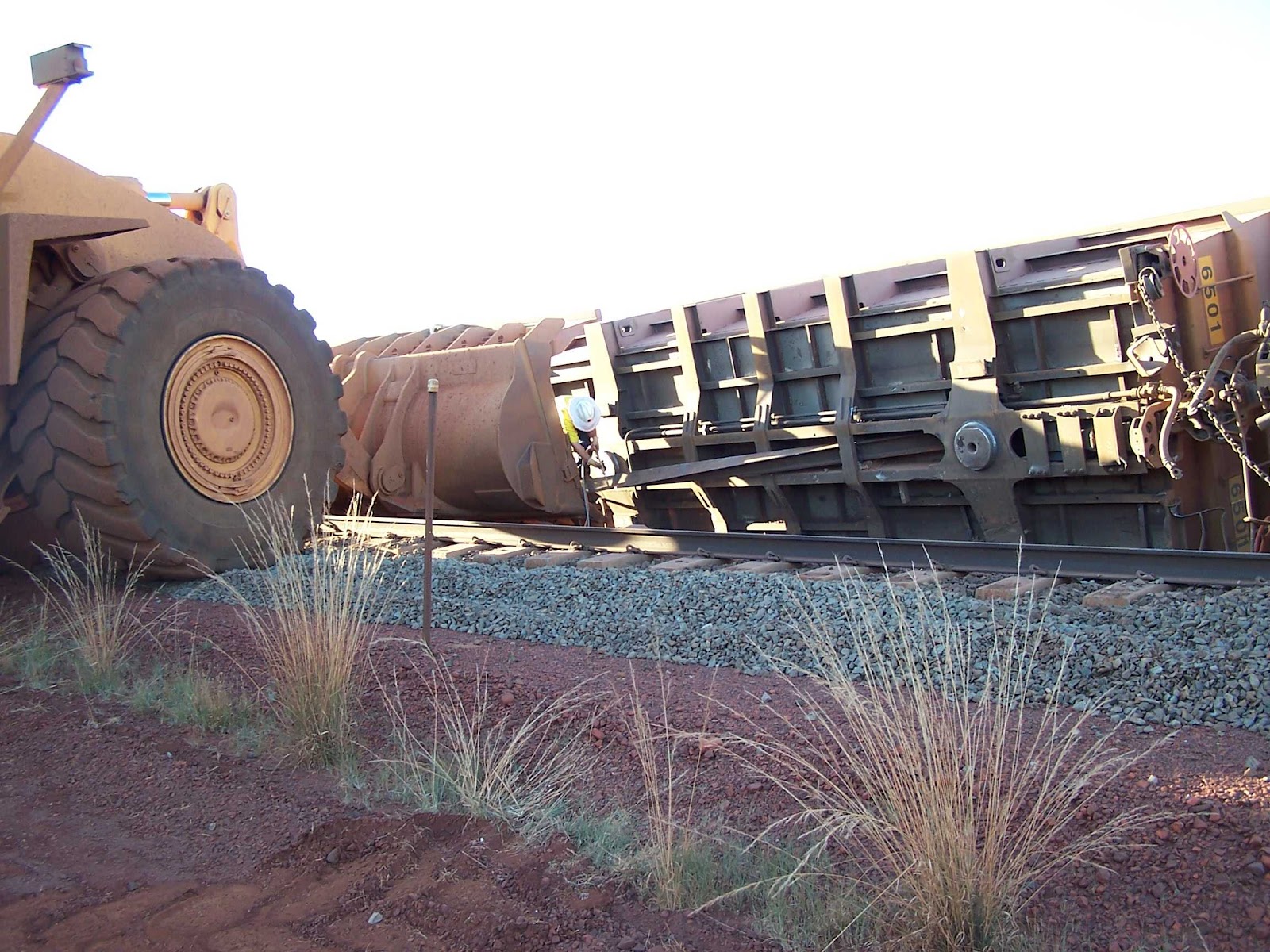 Industry Mayhem: Train Crash - BHP Yandi