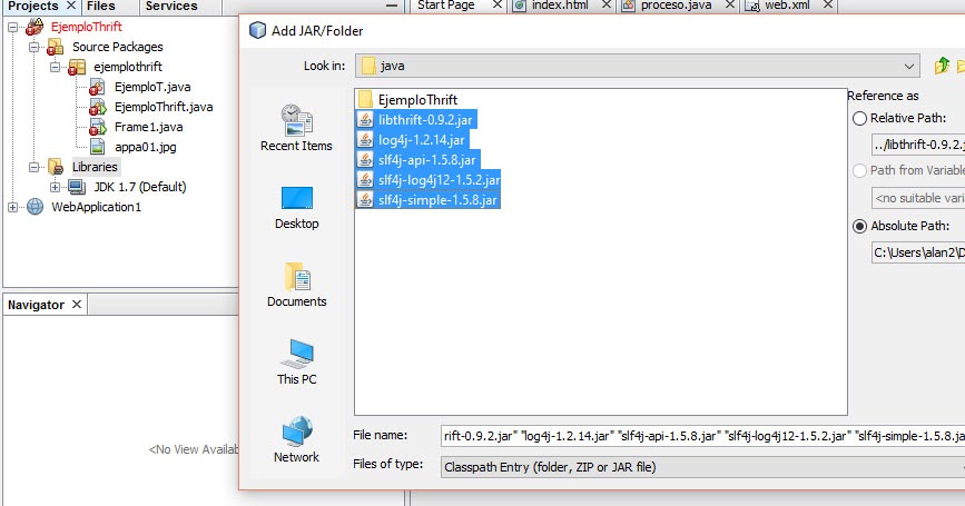 [Off-topic]Tutorial Apache Thrift entre Java y C++
