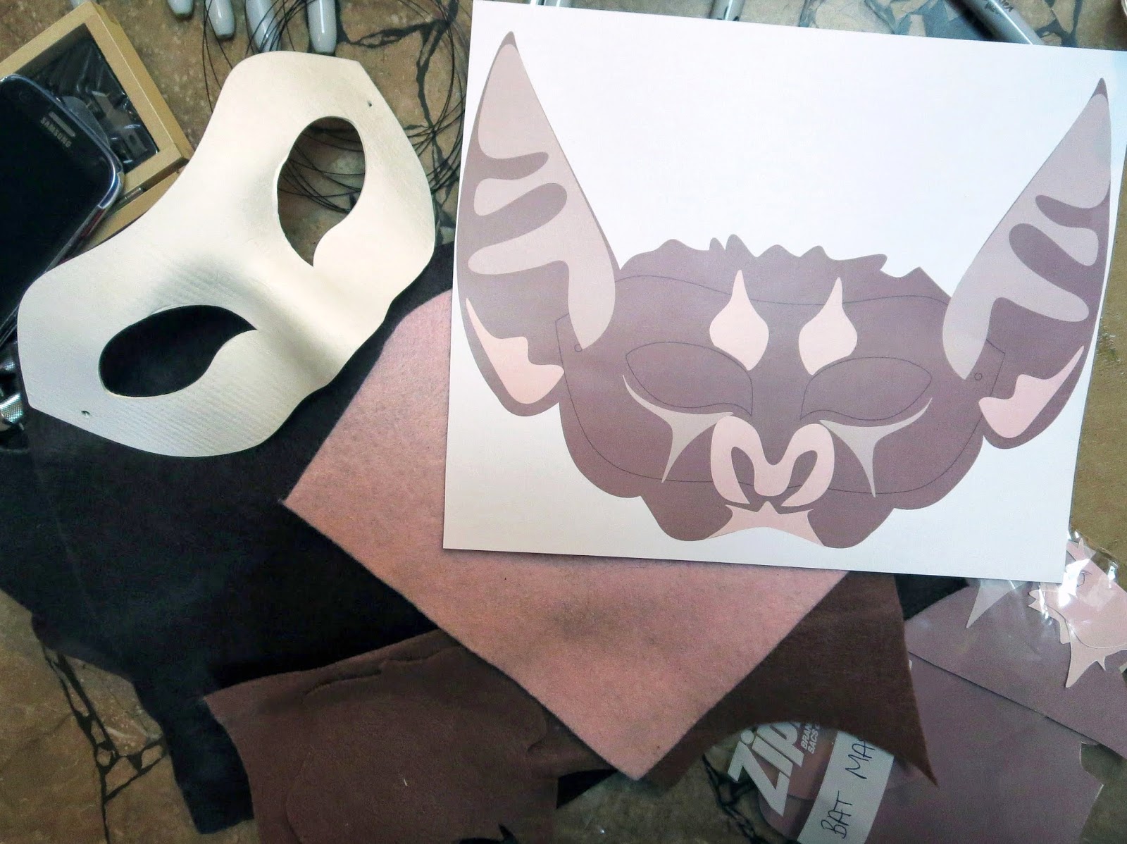 Wedding Felt Animal Masks