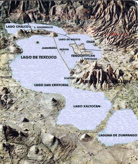 CONOCER MÉXICO POCO A POCO: - El lago Texcoco, ayer y hoy