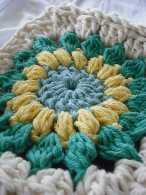 Purple Chair Crochet: 2 Rows Down... (WIP)