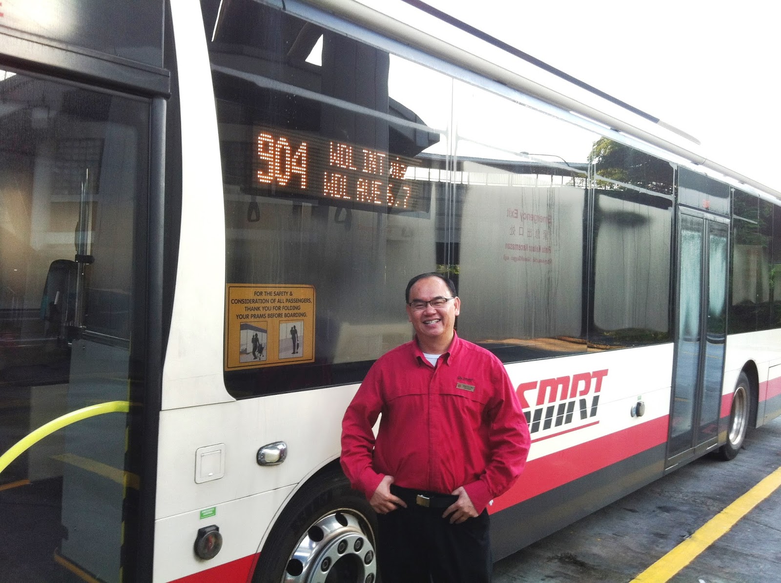 Journey of a Singaporean Bus Driver