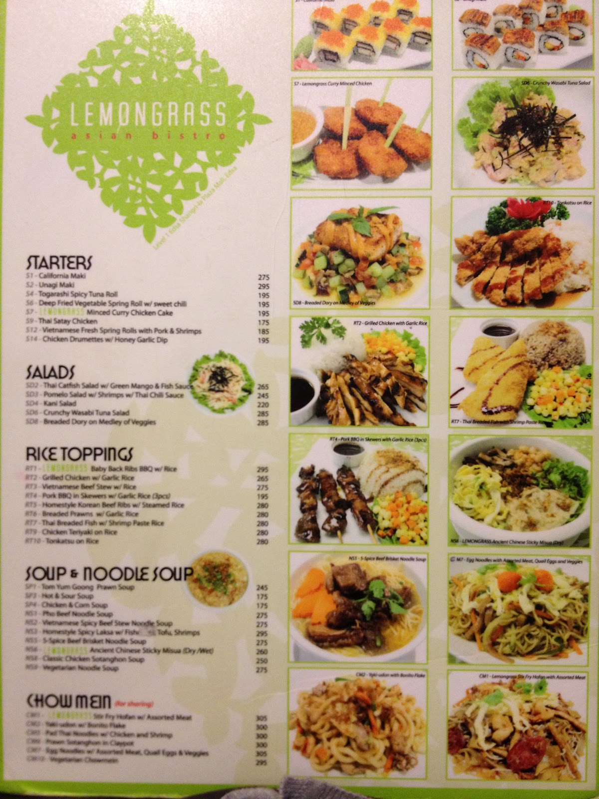 Payday Lunch Series: Lemongrass Asian Bistro | Nowhereian Notes