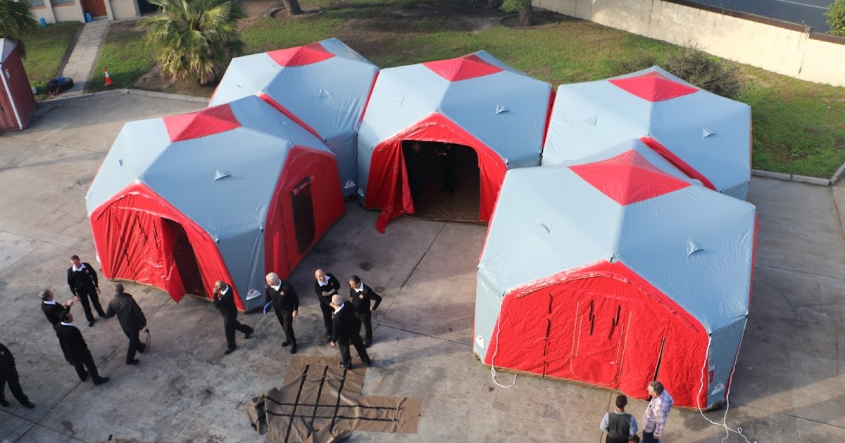 Ark Inflatables: INFLATABLE COMMAND CENTRE DEPLOYED IN WESTERN CAPE