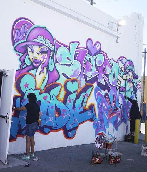 Grafiti New Most: GRAFFITI SKETCH By SHIRO JAPANESE STYLE WOMEN