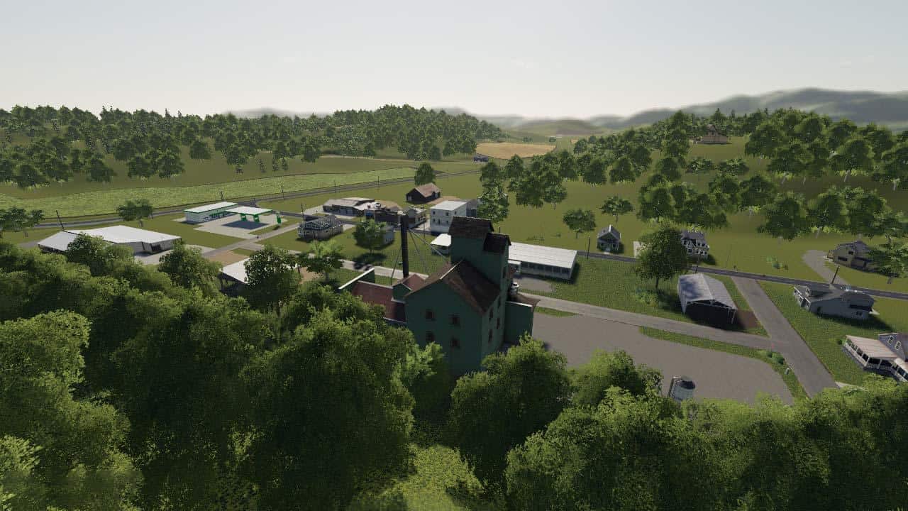 FS19 RICHLAND COUNTY v2.0 - FS 19 & 22 USA Mods Collection