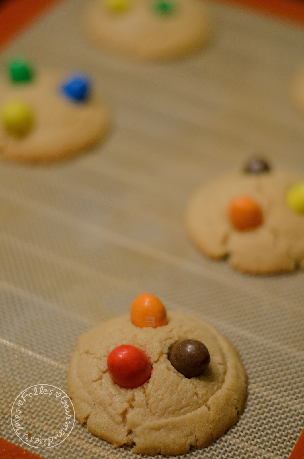 Mes Folles Gourmandises: The best cookies M&M's in the All Wide Web