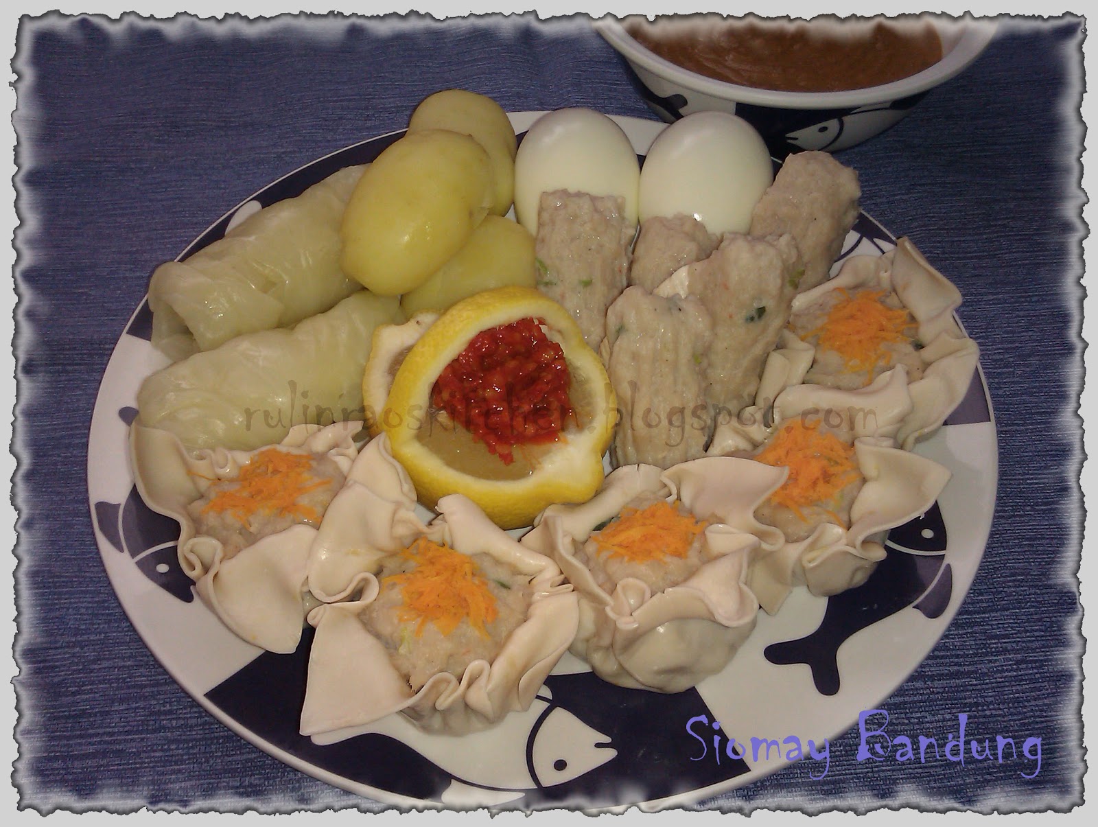 RuLin Raos Kitchen: - Siomay Bandung euy