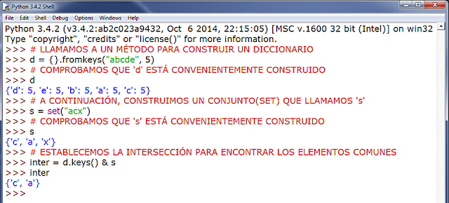 APRENDER A PROGRAMAR CON PYTHON: DICCIONARIOS Y SUS MÉTODOS