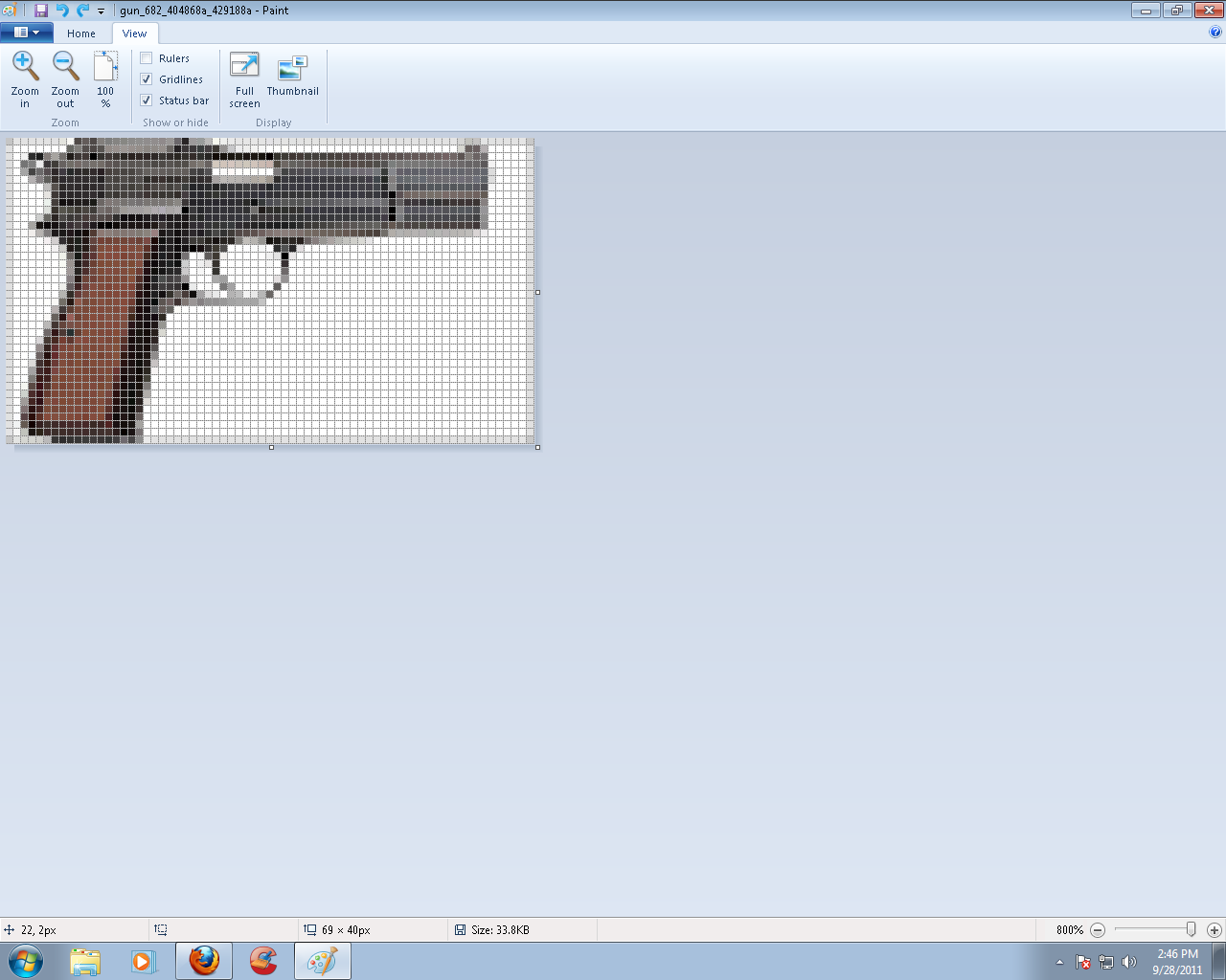 Terraria Tutorial: How to Create a Sprite of Any Image using just Paint ...