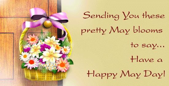 In plain English ...: HAPPY MAY DAY!