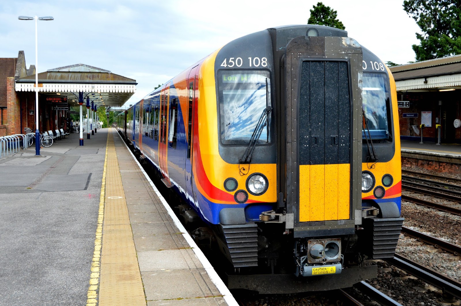 Along These Tracks Railway Photos: Class 450 108 Electric Multiple Unit ...