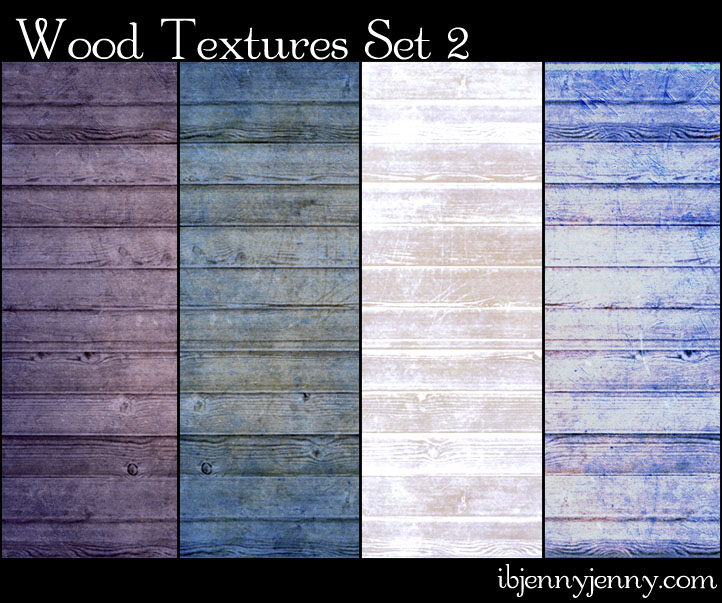 4 More Colored Wood Textures | ibjennyjenny Free Resources
