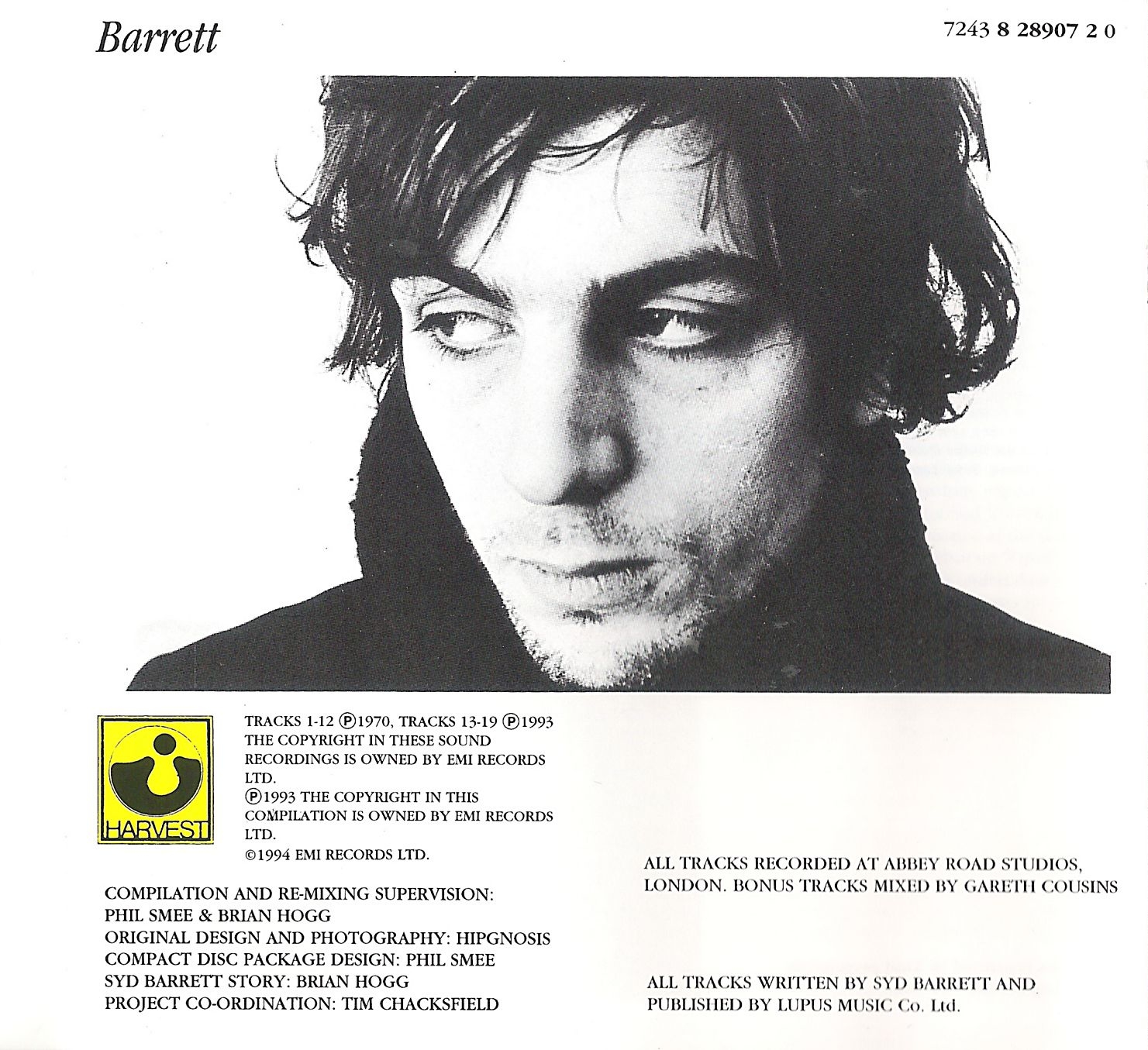 PINK FLOYD BRASIL - Por Victor Sousa: Syd Barrett - Barrett 1970