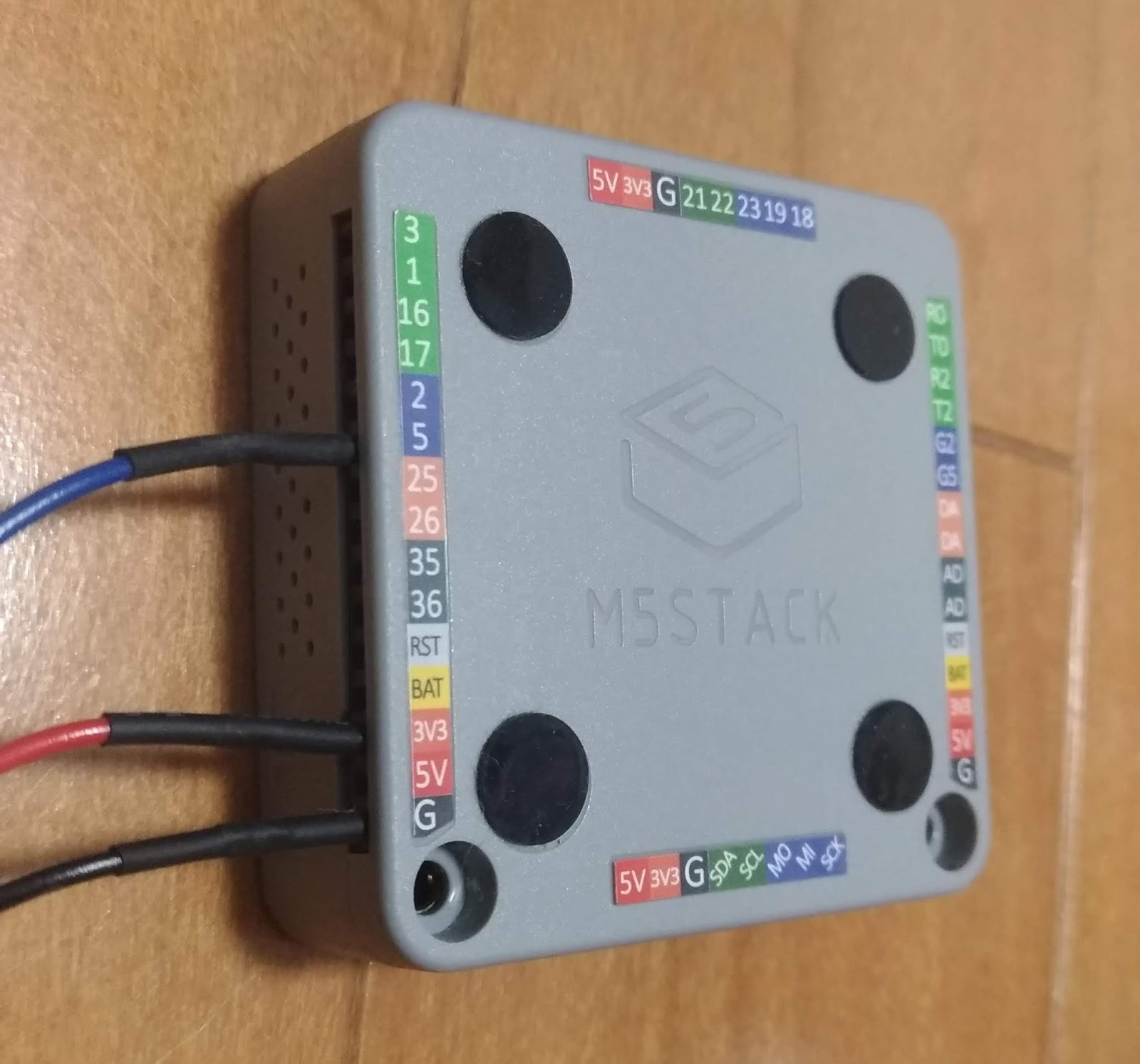 ajimitei labo.: M5StackとNeoPixelで光る帽子を作ってみた