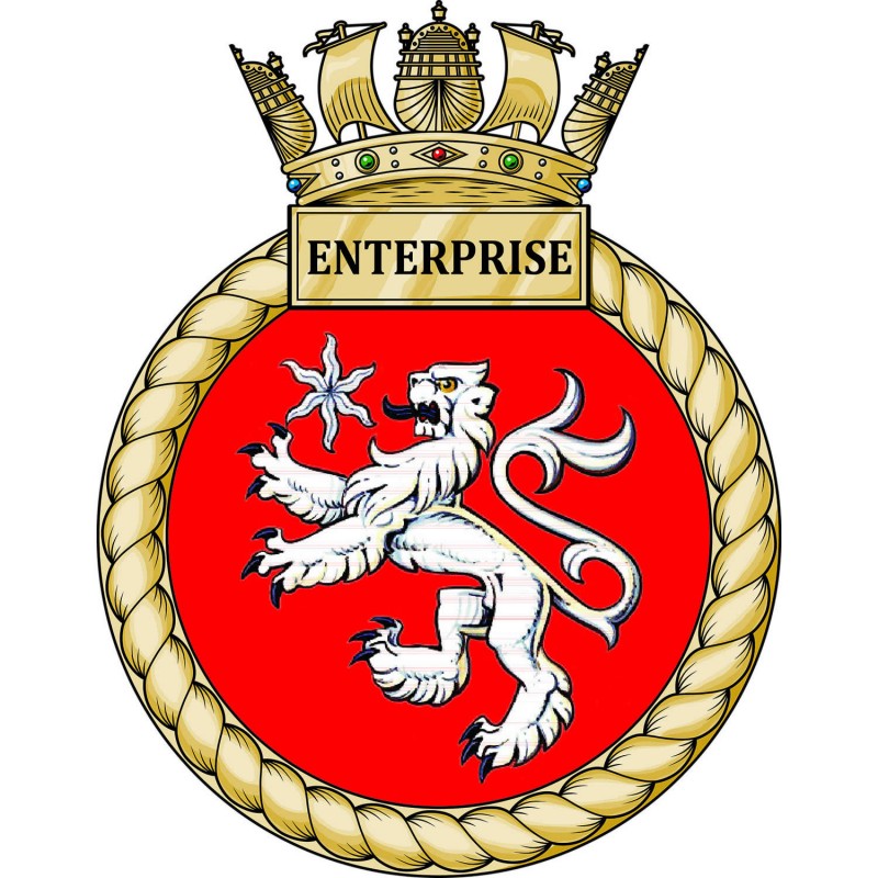 G.GYSSELS SHIPCOLLECTION: HMS ENTERPRISE H 88