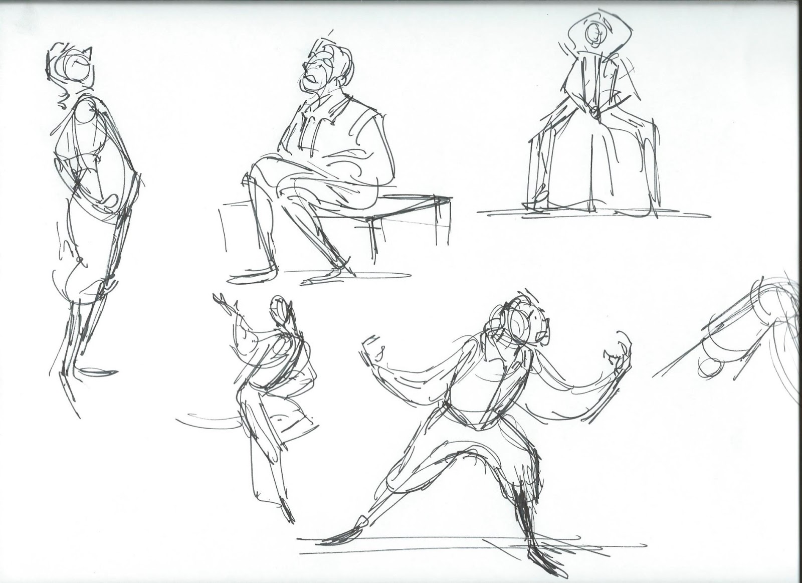 Summer Breakdowns.: Theater Drawing - Zachary Shore