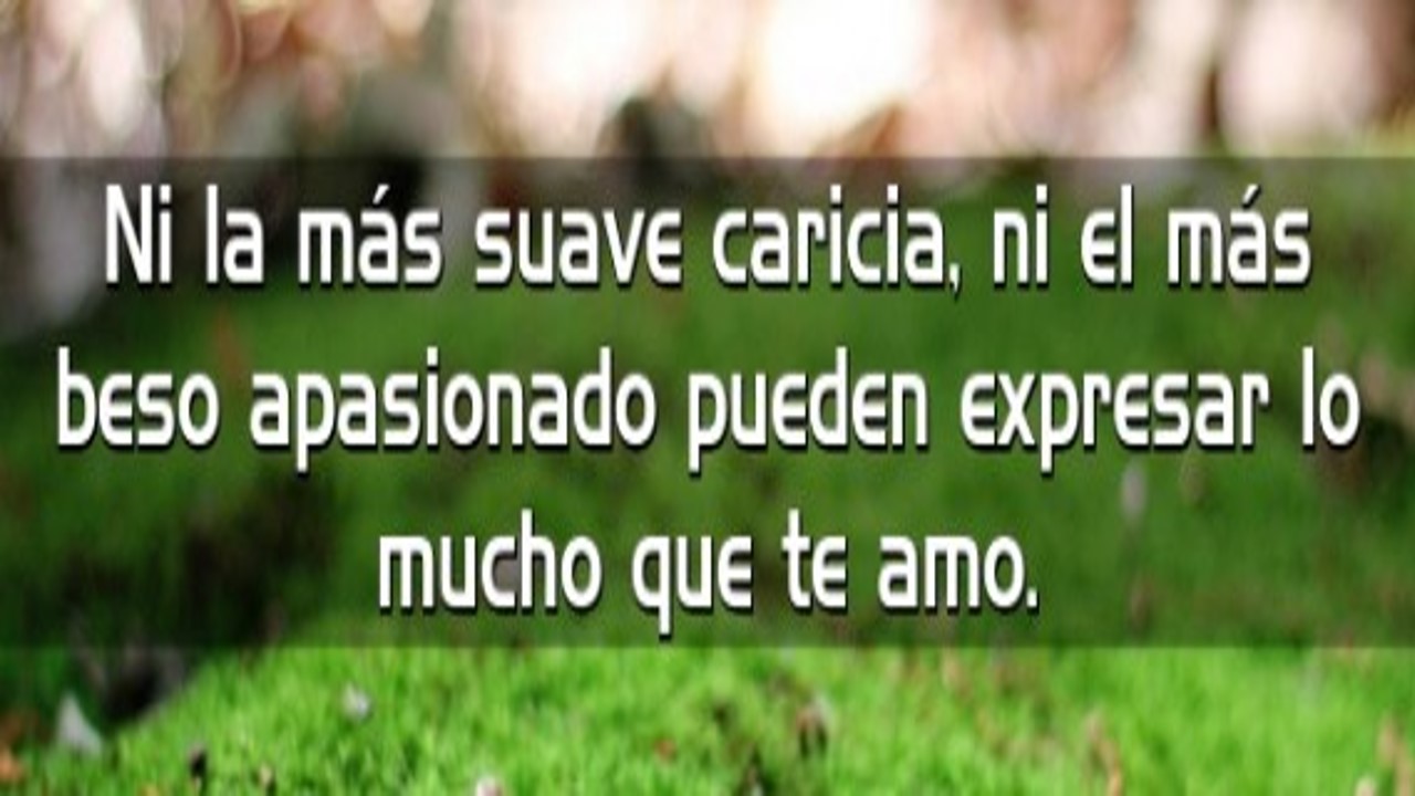 Tú eres mi objetivo, mi meta para amar, mi camino para conocer la ...