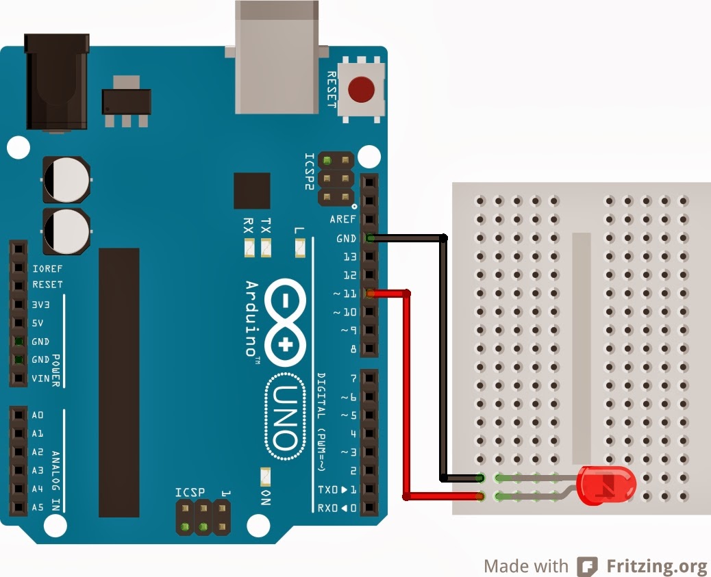 Control led intensity arduino analogwrite - aviationsery