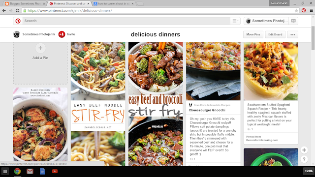 Sometimes Photojenik: Using Pinterest to Make Meal Planning Easier