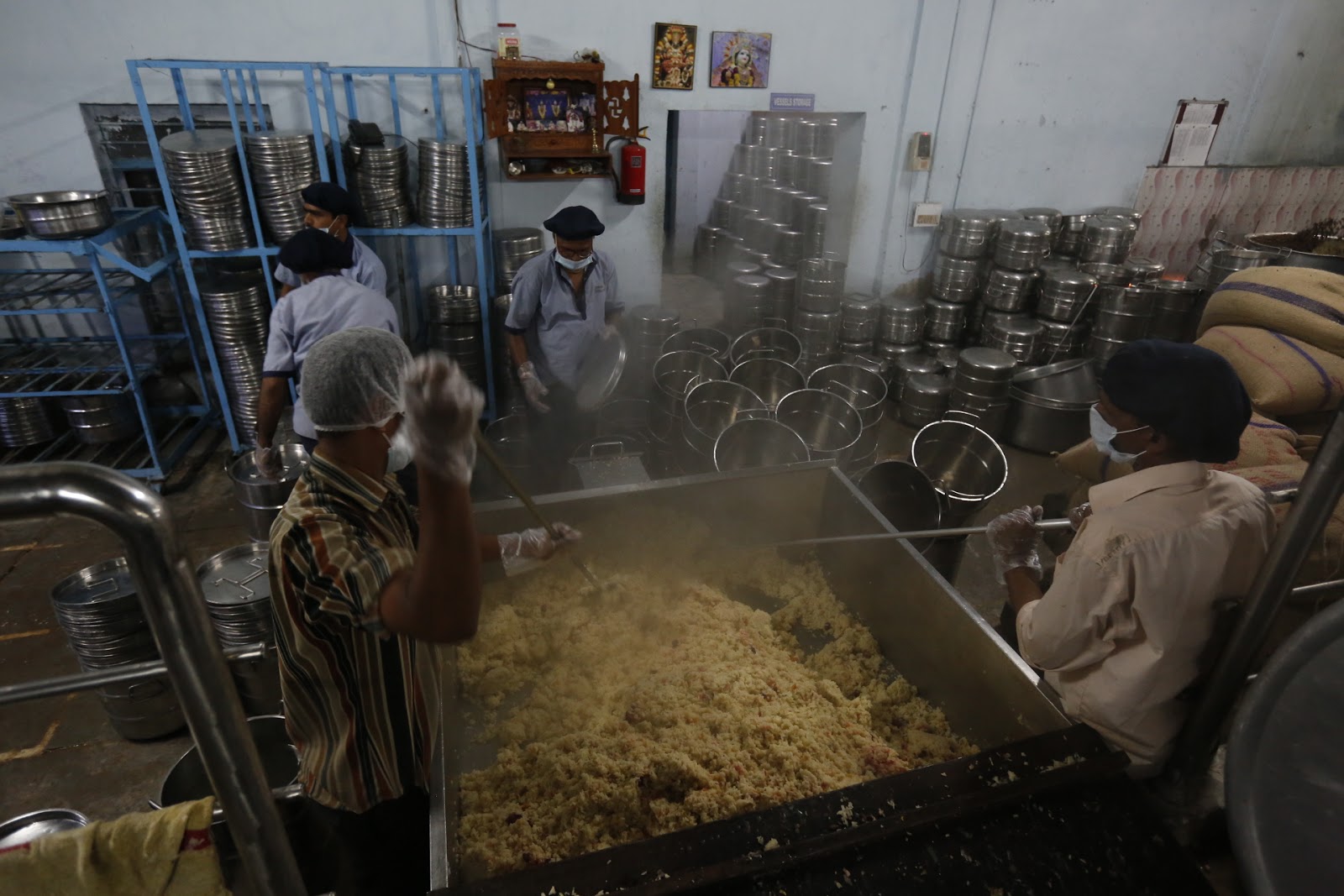 Akshaya Patra Hyderabad Kitchen Photo Gallery