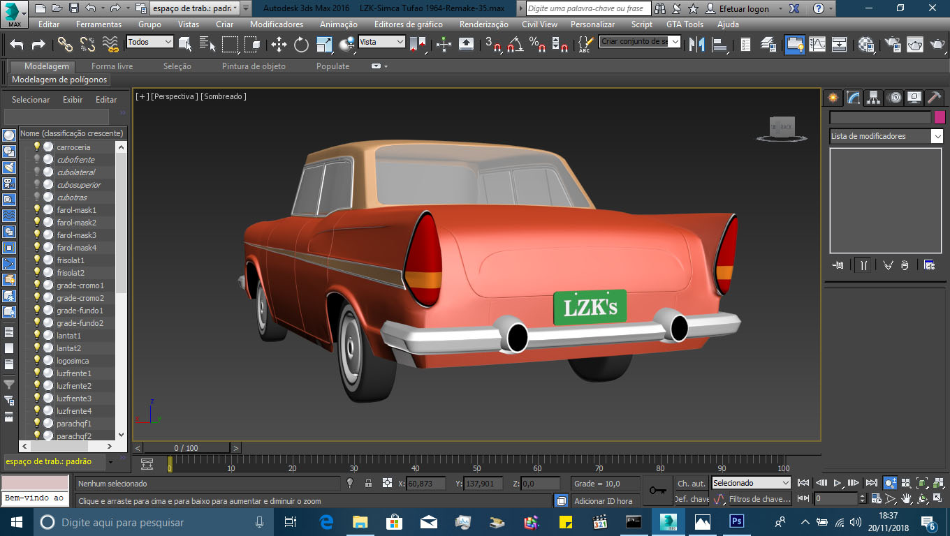 Novo Projeto - Simca Chambord Tufão 1964 ~ CLASSICS 4EVER