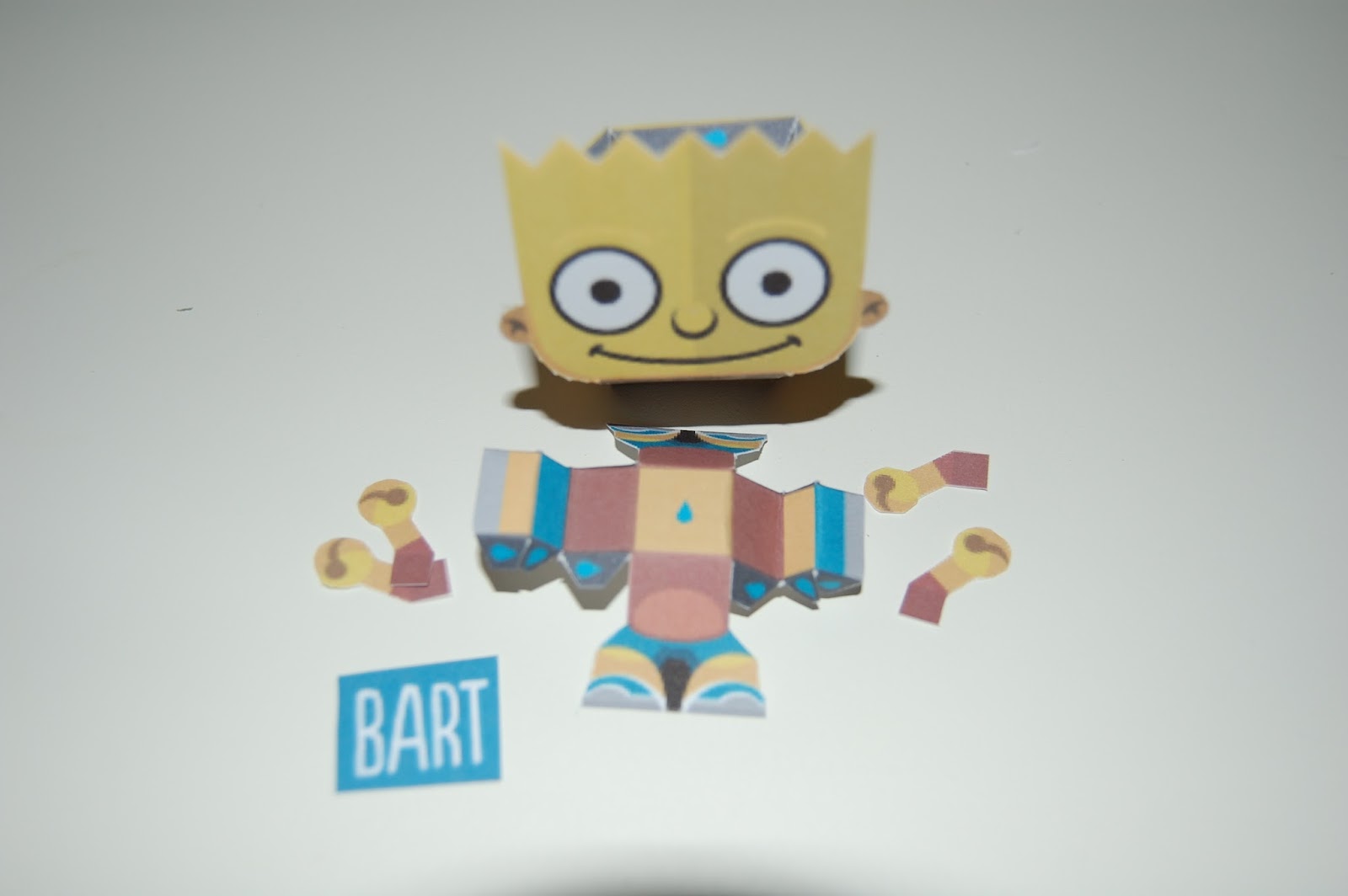 Meine Papercraft Sammlung : Die Simpsons Papercraft