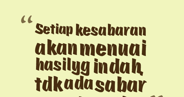Belajar Bersabar Dalam Kesusahan, Kegagalan & Kehidupan | Tips & Cara