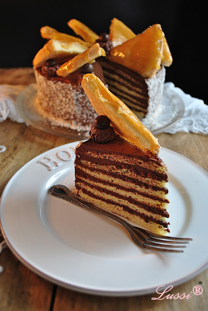 Lussi`s World of Artcraft: Торта "Добуш" / Dobos Torte / Dobos Cake