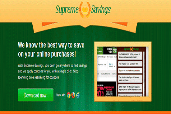 Retirer Supreme Savings Helper (Guide de suppression), Comment faire ...