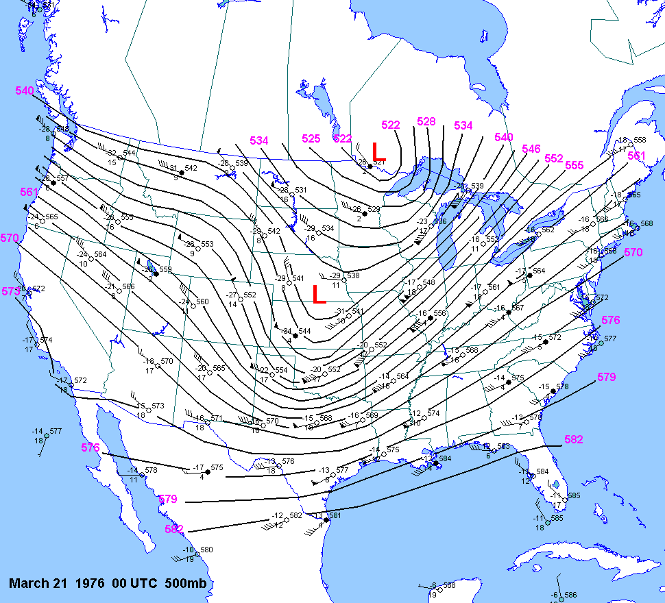 WeatherHistorian-SeMI: March of 1976 - 40TH Anniversary of the West ...