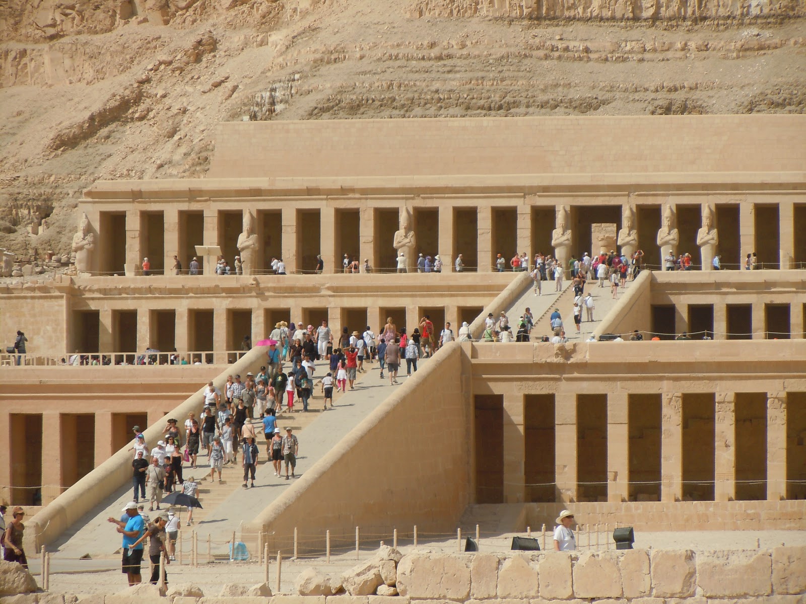 Visionphotorama: Temple d'Hatchepsout, Vallée des Rois, Égypte