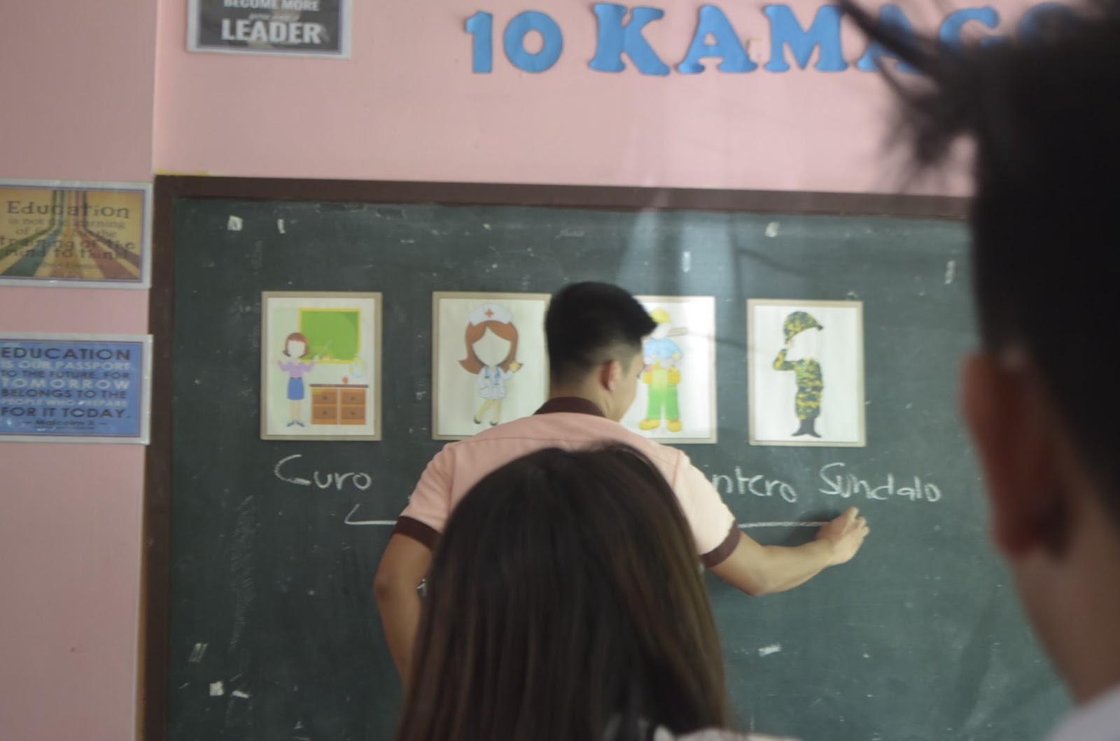 Pictures of Final Demonstration Teaching