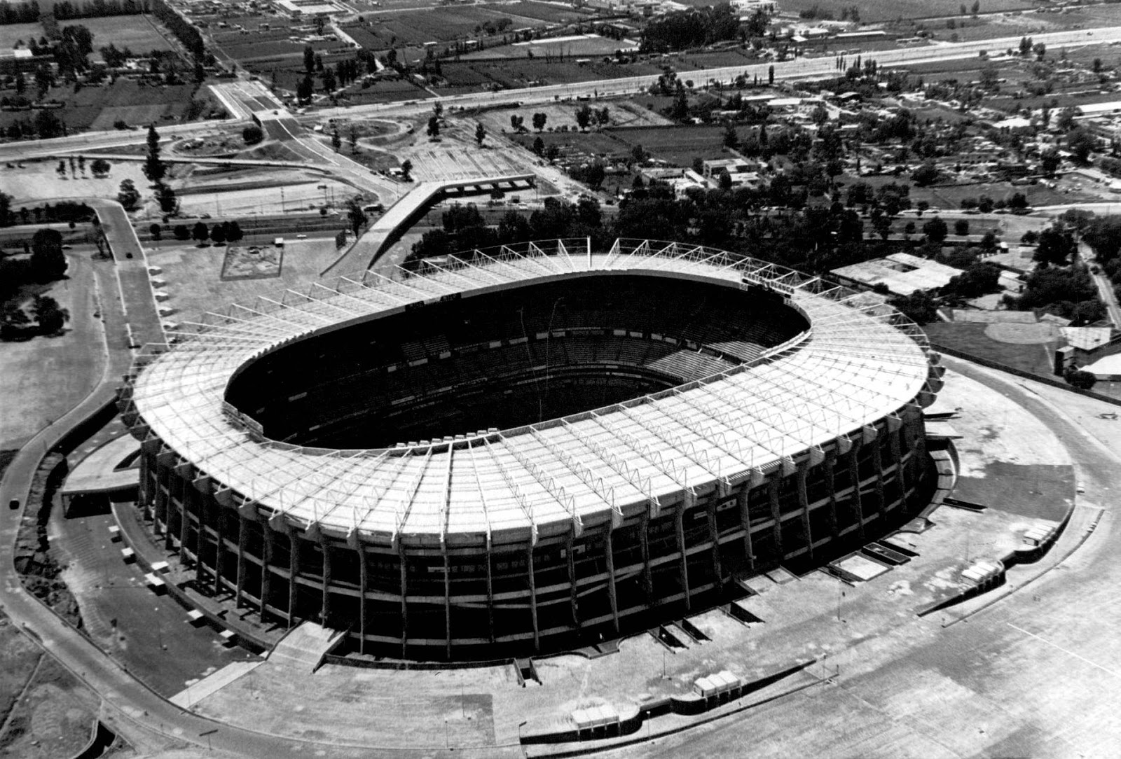 Historia del Estadio Azteca ~ america y ya