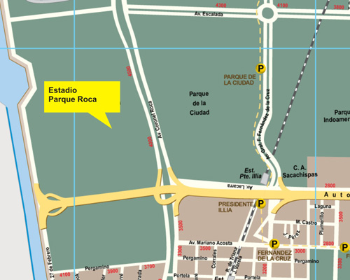 Como llegar a Parque Roca | COMO LLEGAR